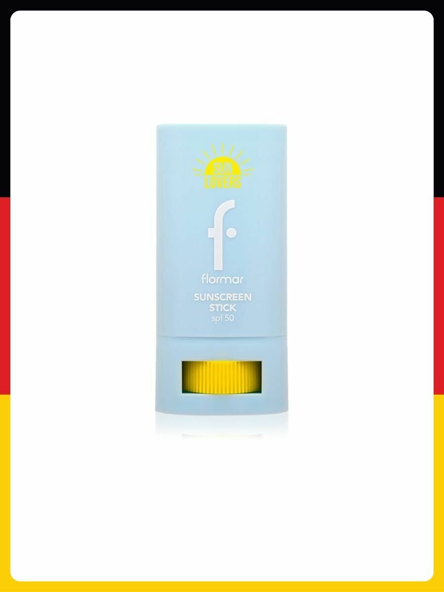 Средство солнцезащитное Flormar Sunscreen Stick with moisturizing effect SPF 50, 13 г