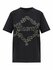 Футболка AllSaints Drip, размер 30, black/black
