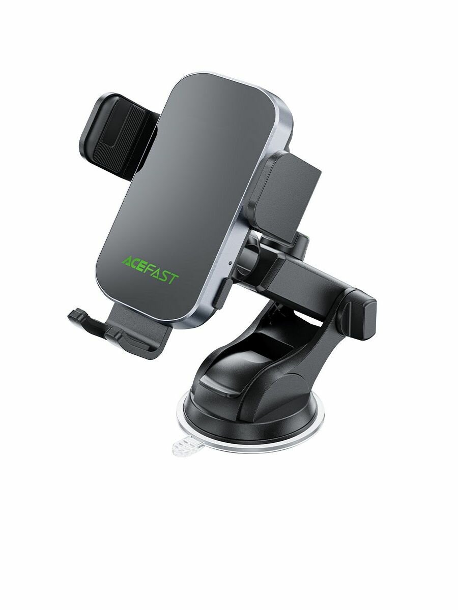 Автомобильный держатель с беспроводной зарядкой с электрическим зажимом на панель управления ACEFAST D53