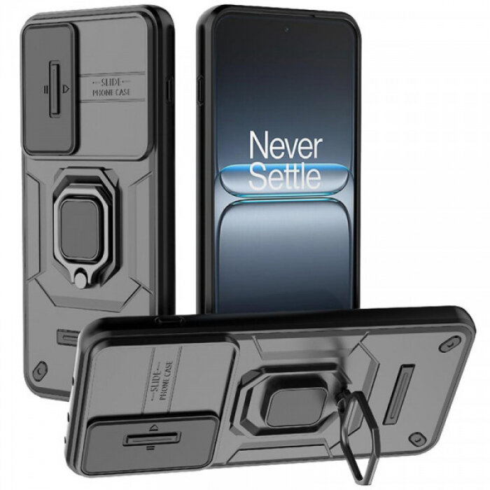 Transformer Ring Holder Противоударный чехол с кольцом и шторкой камеры для OnePlus Nord 5 5G / Ace 5 Ultra