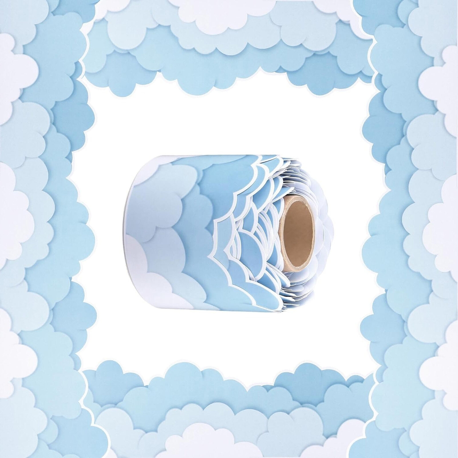 Доска объявлений с рисунком Бордюрной окантовки для классной доски