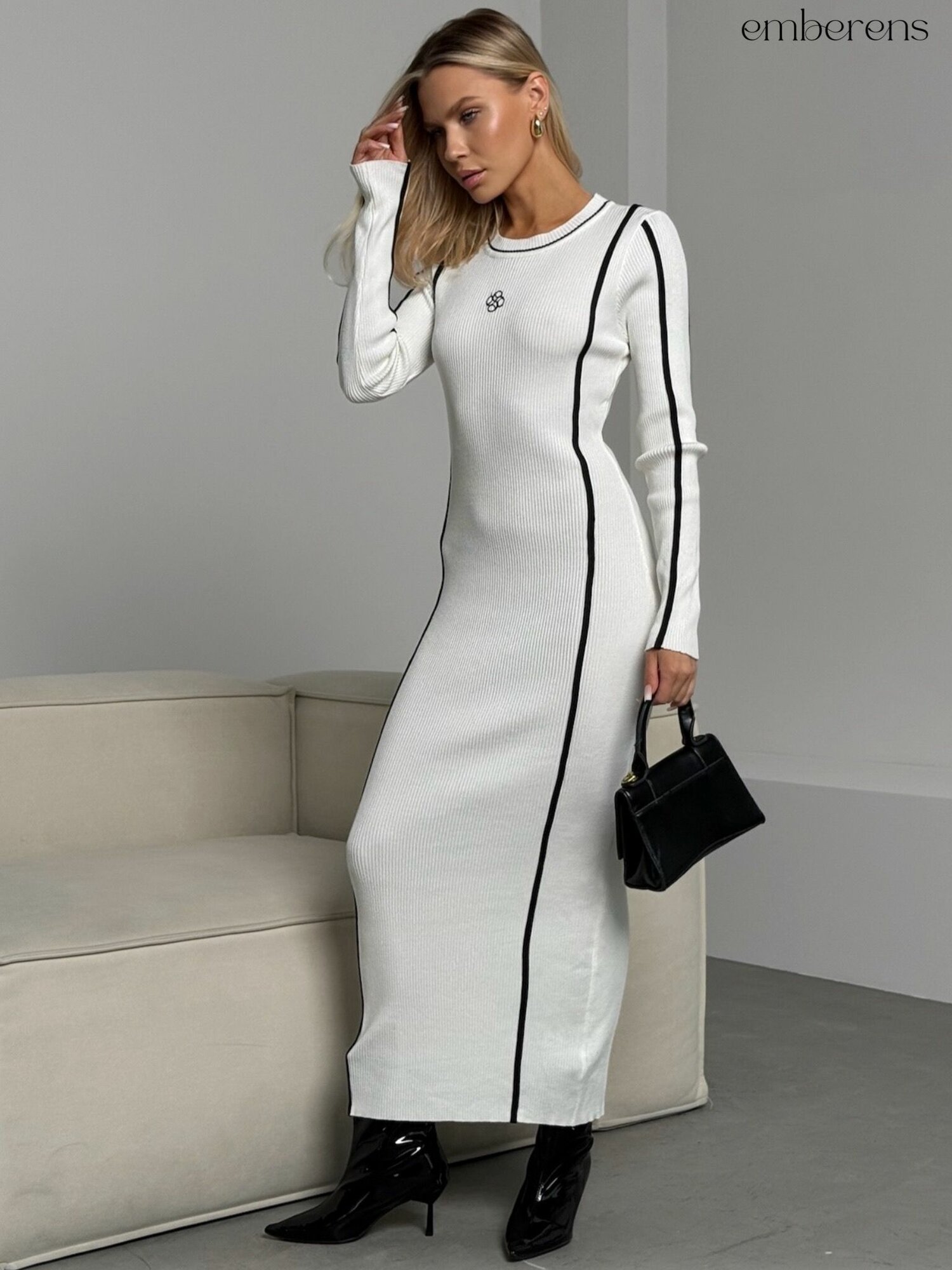 Платье Осень-зима 2025