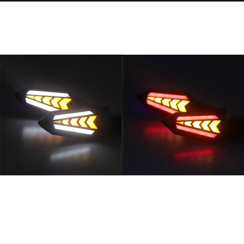 Фонарик для мотоцикла, фонарь для поворота, фонарь для Suzuki SV650 SV400 KTM Duke BMW F800GS F650GS, 12 В red and white