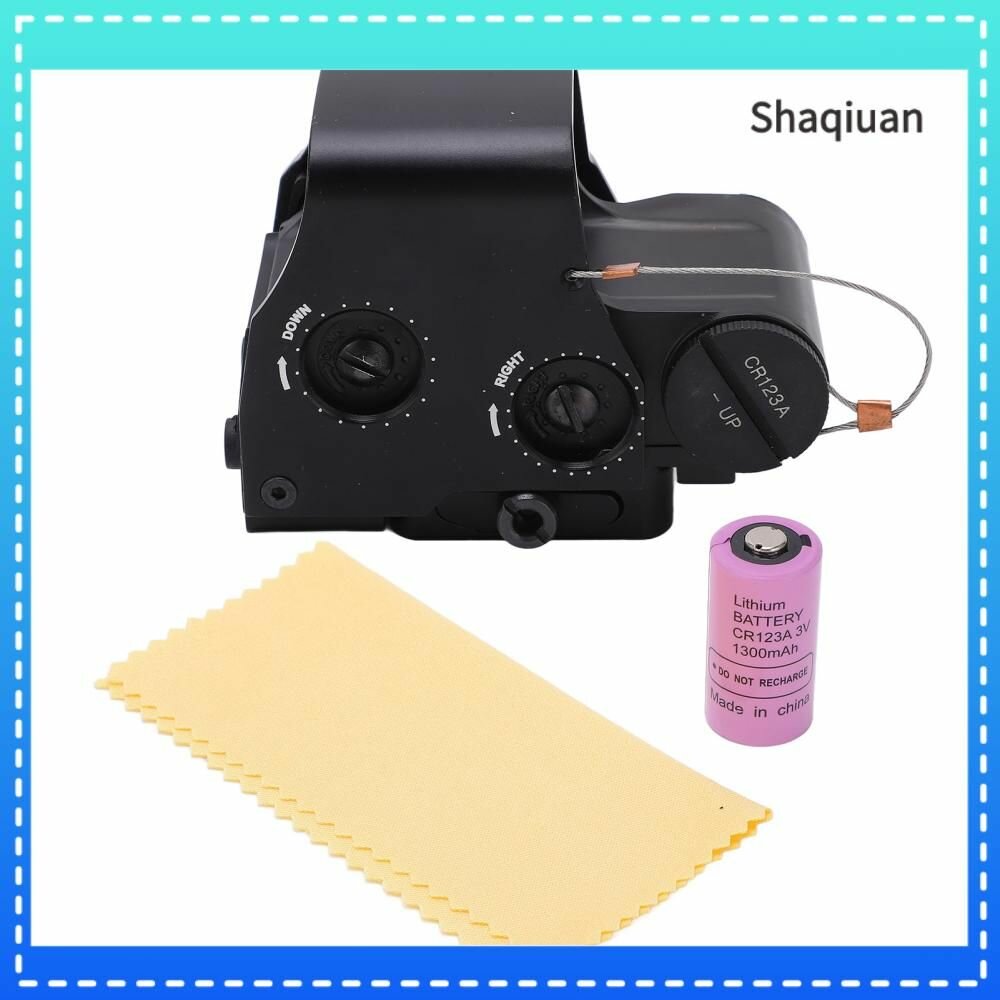 Компактный голографический прицел с 1x увеличением, красная и зеленая точка, для охоты и спортивной стрельбы