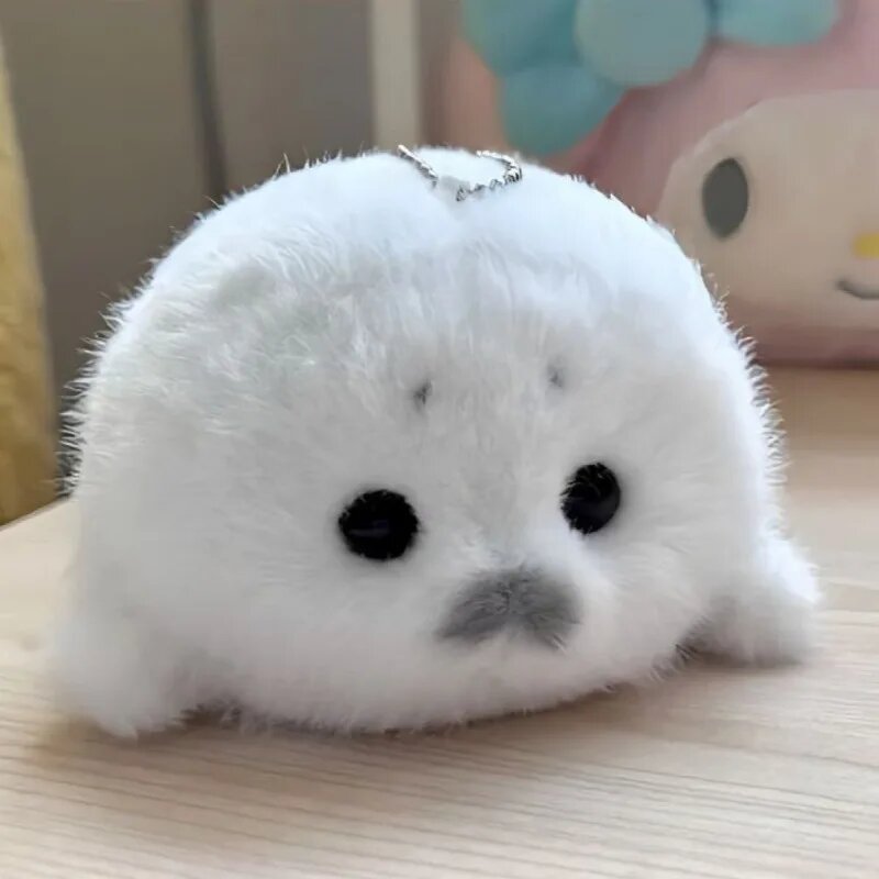 1 шт, милая детская кукла-тюлень, плюшевая игрушка, кулон, имитация океанской игрушки, сувенирная печать, подвеска, подарки, кукла, сумка, подвеска для детей или взрослых