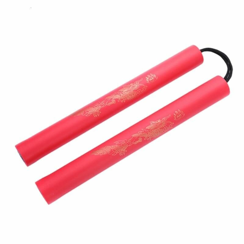 Нунчаки для тренировок, красный