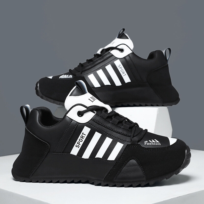 Мужские кроссовки больших размеров для ходьбы, повседневная обувь на весну, спортивная обувь, дышащие кроссовки на массивной мягкой подошве, размеры 39-48