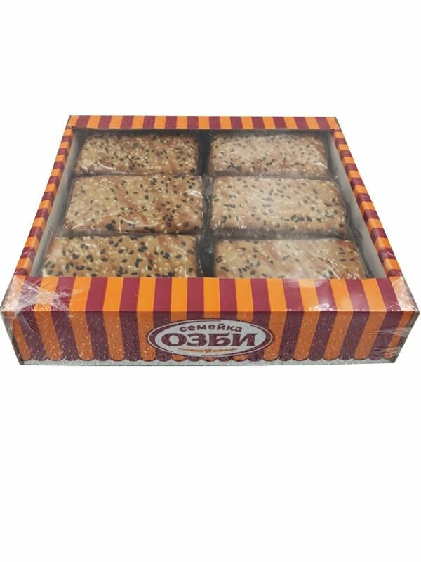 Печенье с кунжутом "Семейка озби", 340г