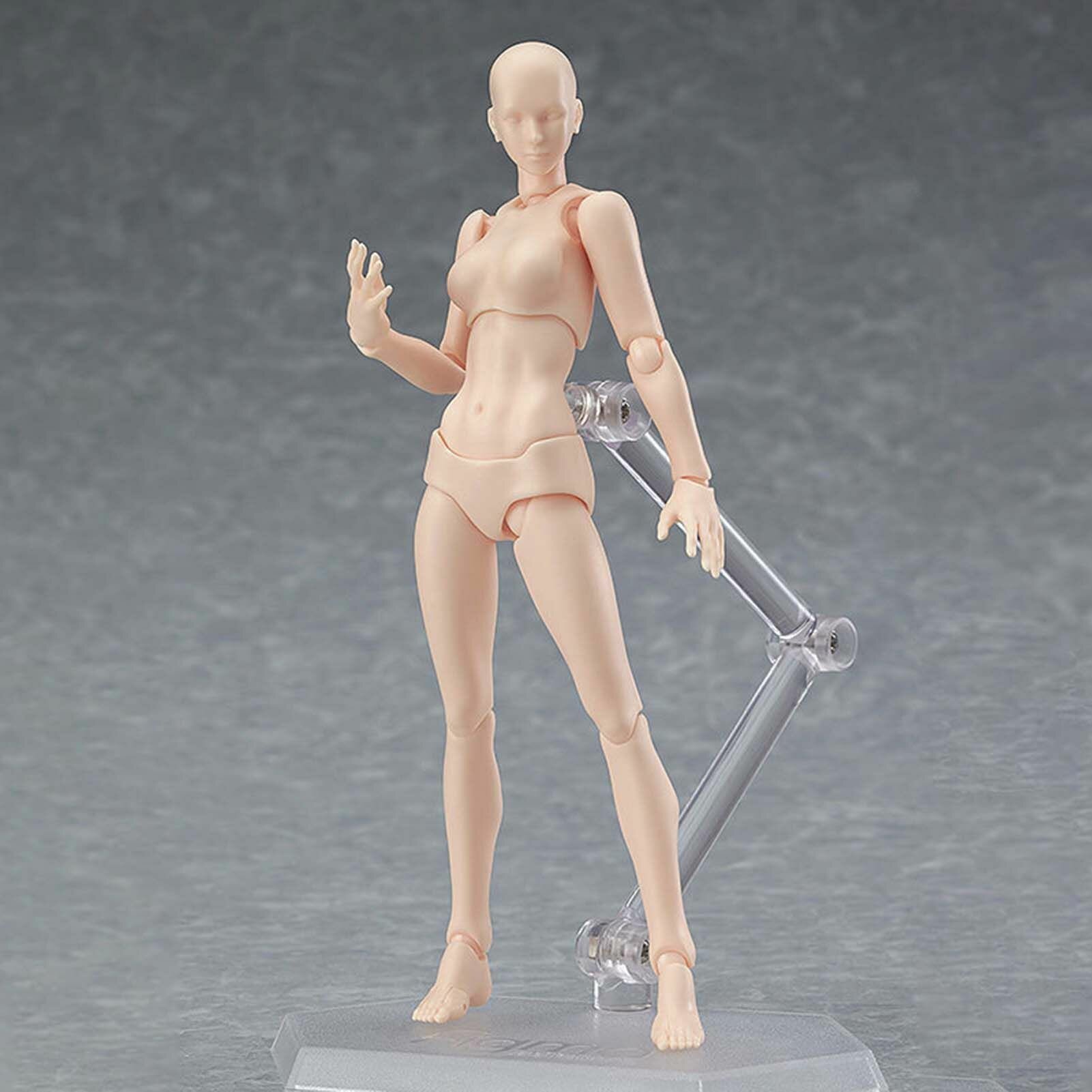 Фигурка-манекен Body Kun SHF, подвижная модель для рисования из ПВХ