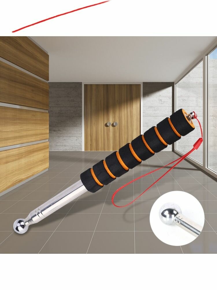 Ударопрочный пустой барабанный молоток с губчатой ручкой Портативный инструмент для проверки плитки 130 см