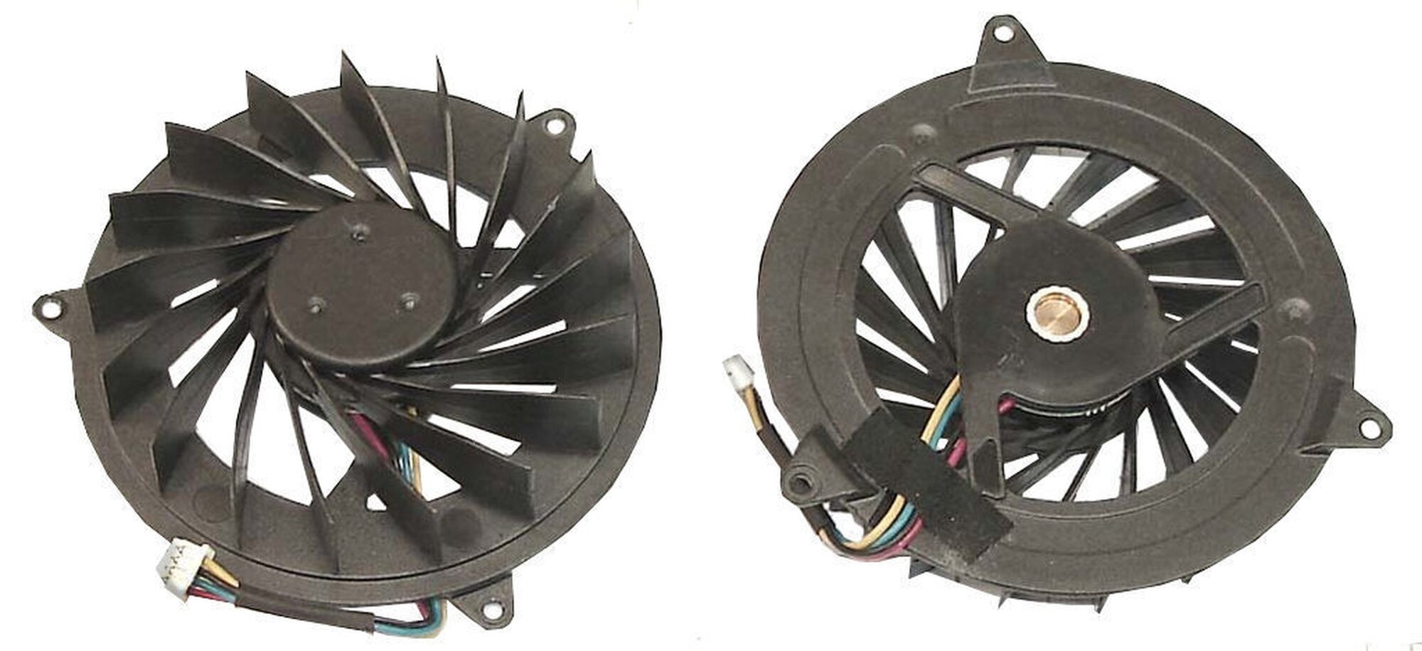 Вентилятор (кулер) для ноутбука Dell Studio 17-1735, 17-1736, 17-1737, PP31L Series, 4 pins, round