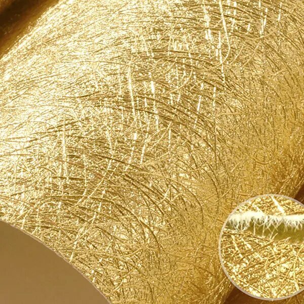 Виниловые обои из золотой фольги jiadou 3D рельефные Light Golden