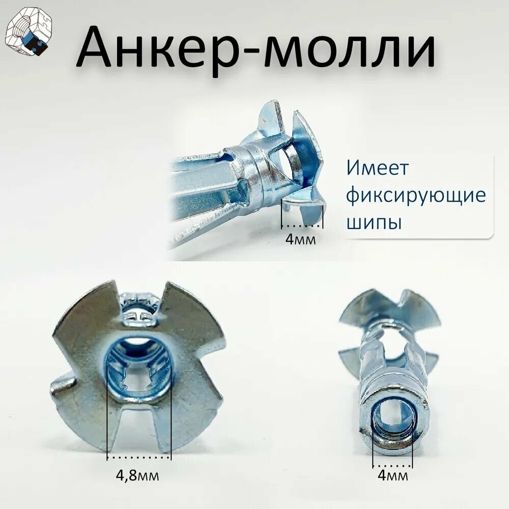 Анкер 4 мм x 32 мм — фото 1