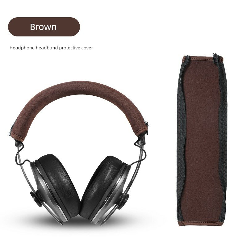 Чехол для наушников Sennheiser Momentum 3 Wireless коричневый с молнией