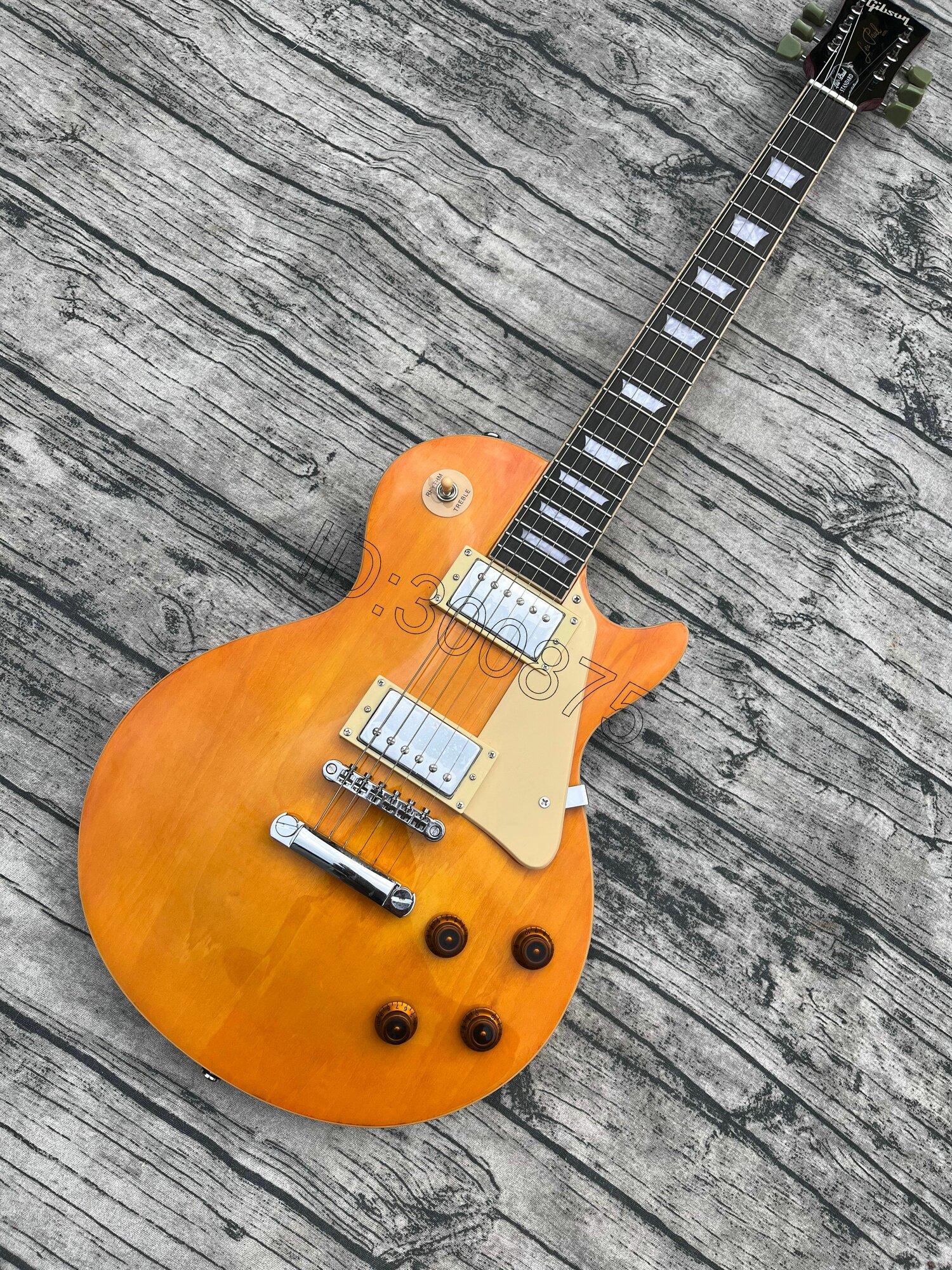 Электрогитара Les Paul Custom Электрическая гитара (гитара для начинающих) 6-струнная, корпус Махагони 39"