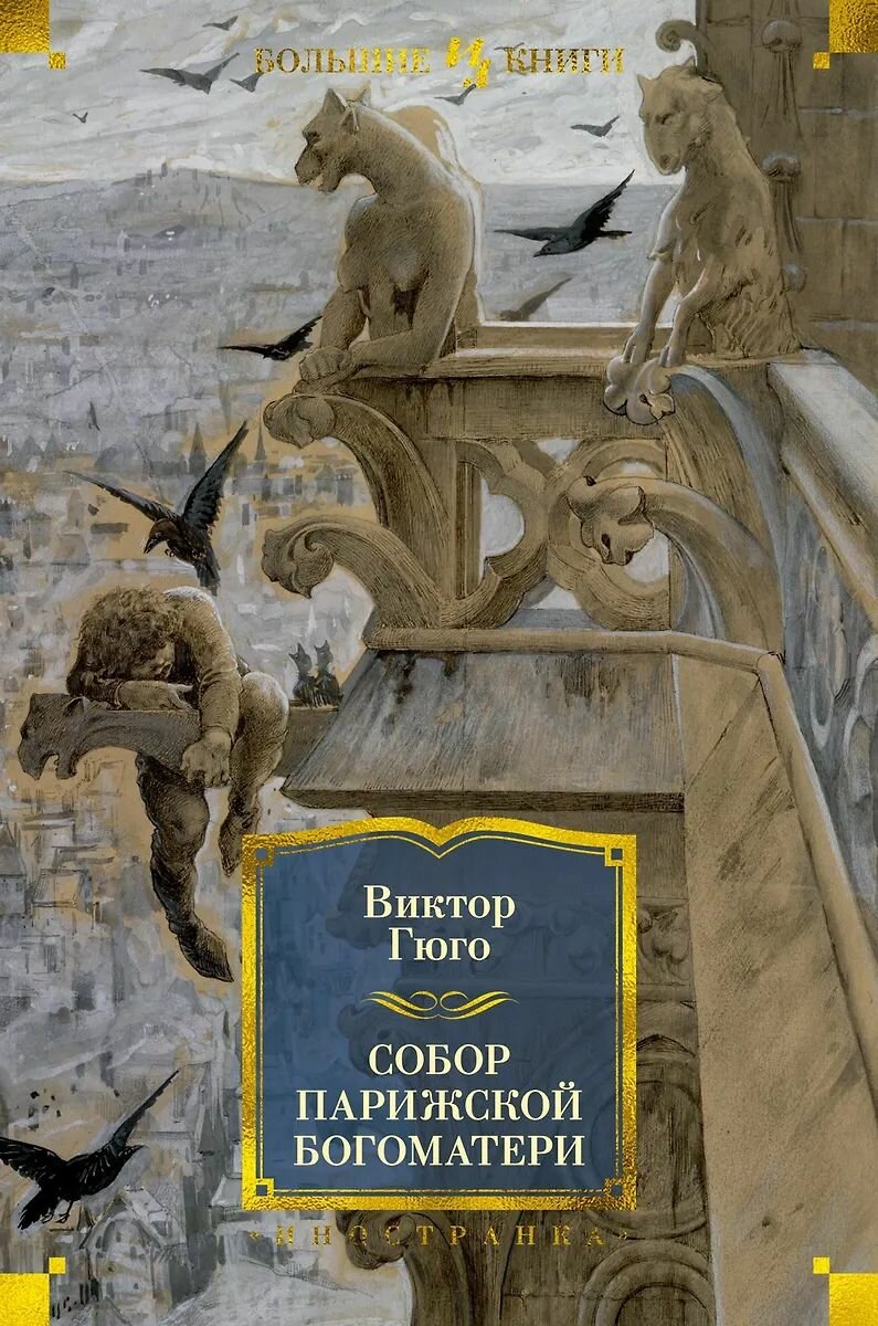 Книга Иностранка Собор Парижской Богоматери. Роман. 2024 год, В. Гюго