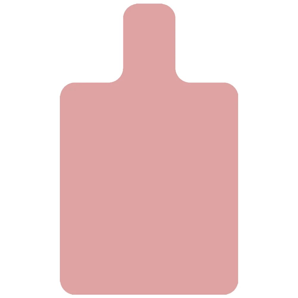 Коврик для пилатеса из натурального каучука Pink