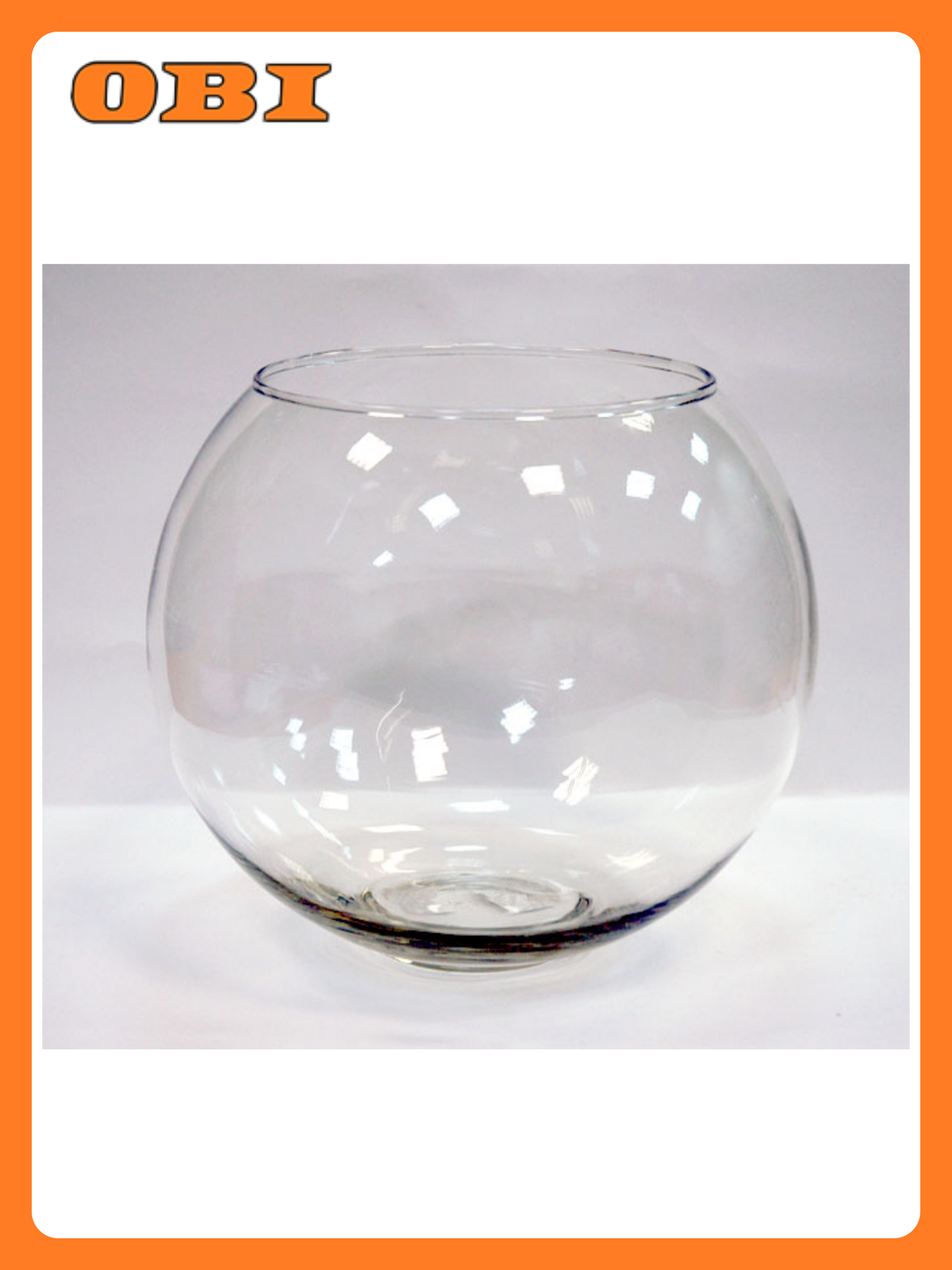 Ваза шаровая 4 л.