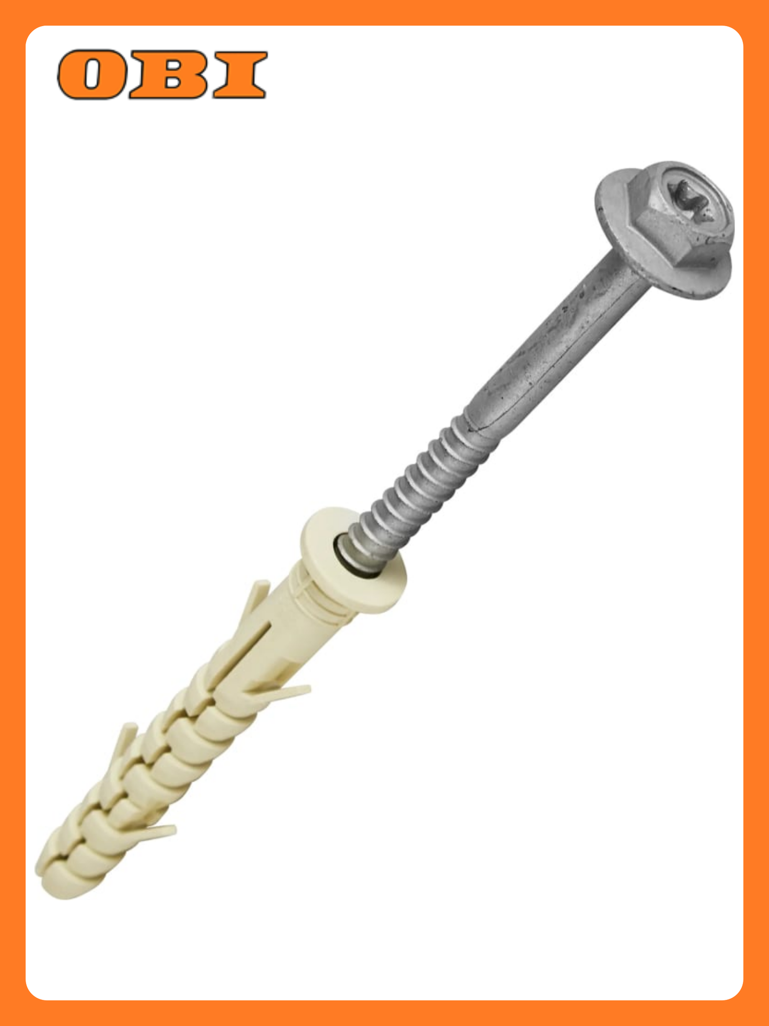 Дюбель фасадный SORMAT универсальный S-UF 10x100 HEX 1 шт