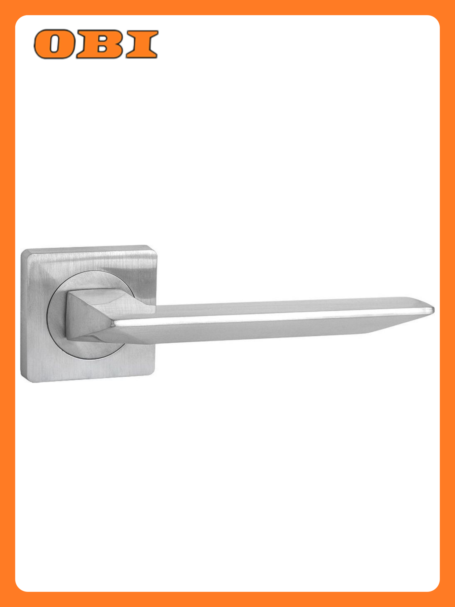 Дверная ручка раздельная K. JK51. ULTRA (ULTRA JK) SSC-16 сатинированный хром