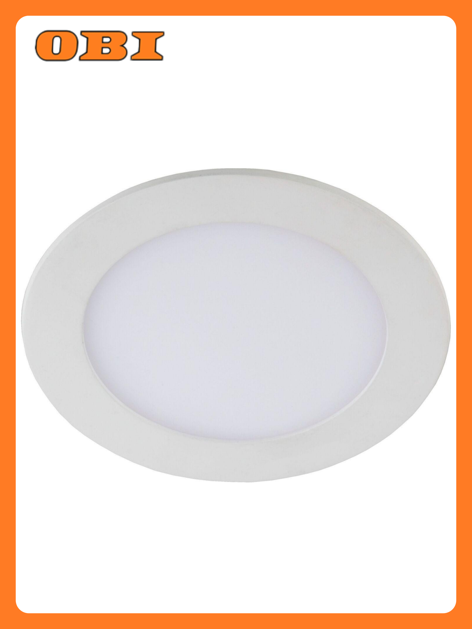 Встраиваемый светильник ЭРА, Б0019834, круглый, светодиодный