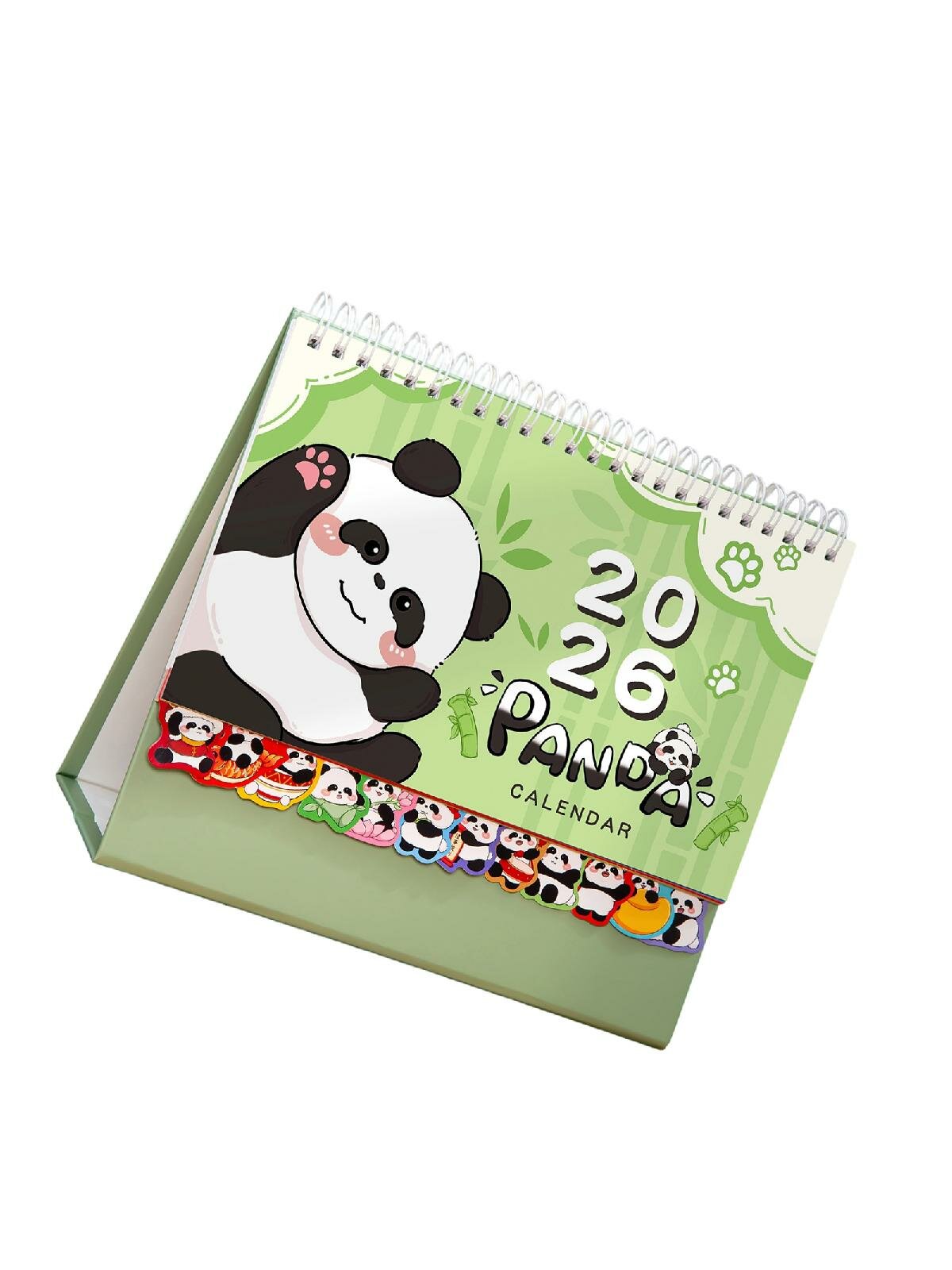 2026 Ежемесячный Настольный Календарь-ежедневник Для домашнего Офиса, Органайзеры Декоров рабочего стола