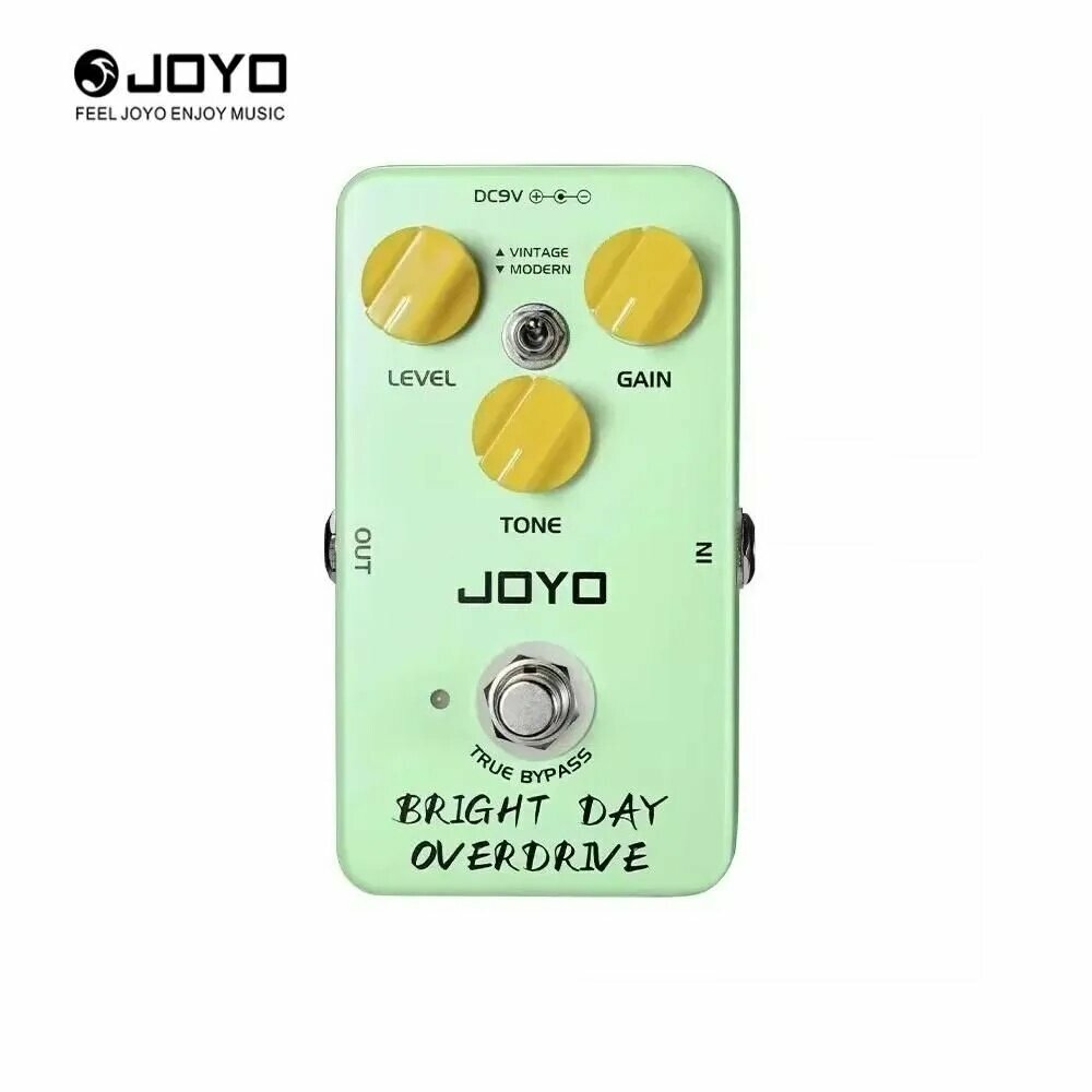 JOYO JF-25 BRIGHT DAY OVERDRIVE Гитарная Педаль Перегрузки Эффект Может Быть Выбран Как В Ретро, Так И В Современном Тембре