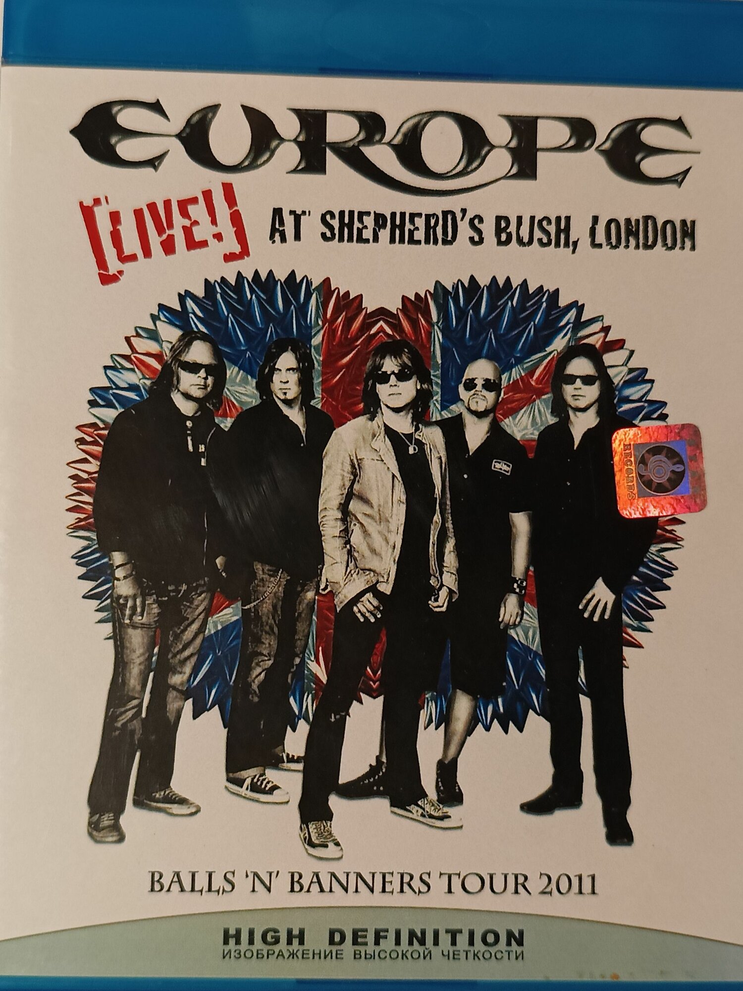 Europe - (Live!) At Shepherd's Bush, London (1 Blu-ray диск, Россия 2011, Лицензия)