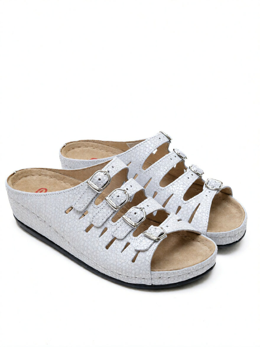 Пантолеты женские Berkemann Hassel 00737-113, размер - 37,5 (4,5), белый