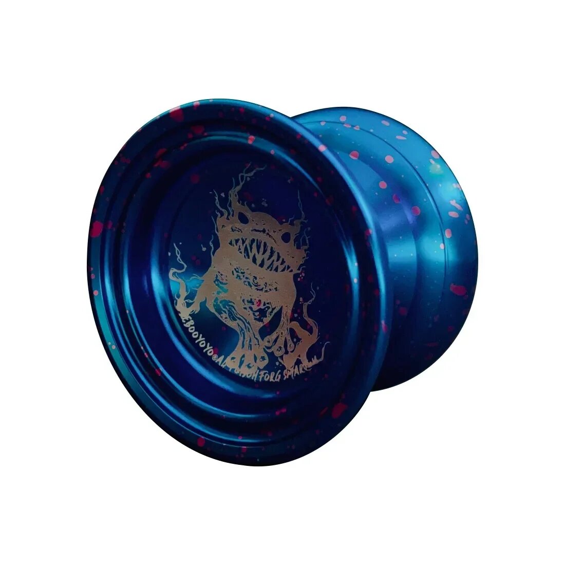 Металлический йо-йо BEBOO YOYO A4 Poison Spot Frog синий розовый Темно-синий, Синий