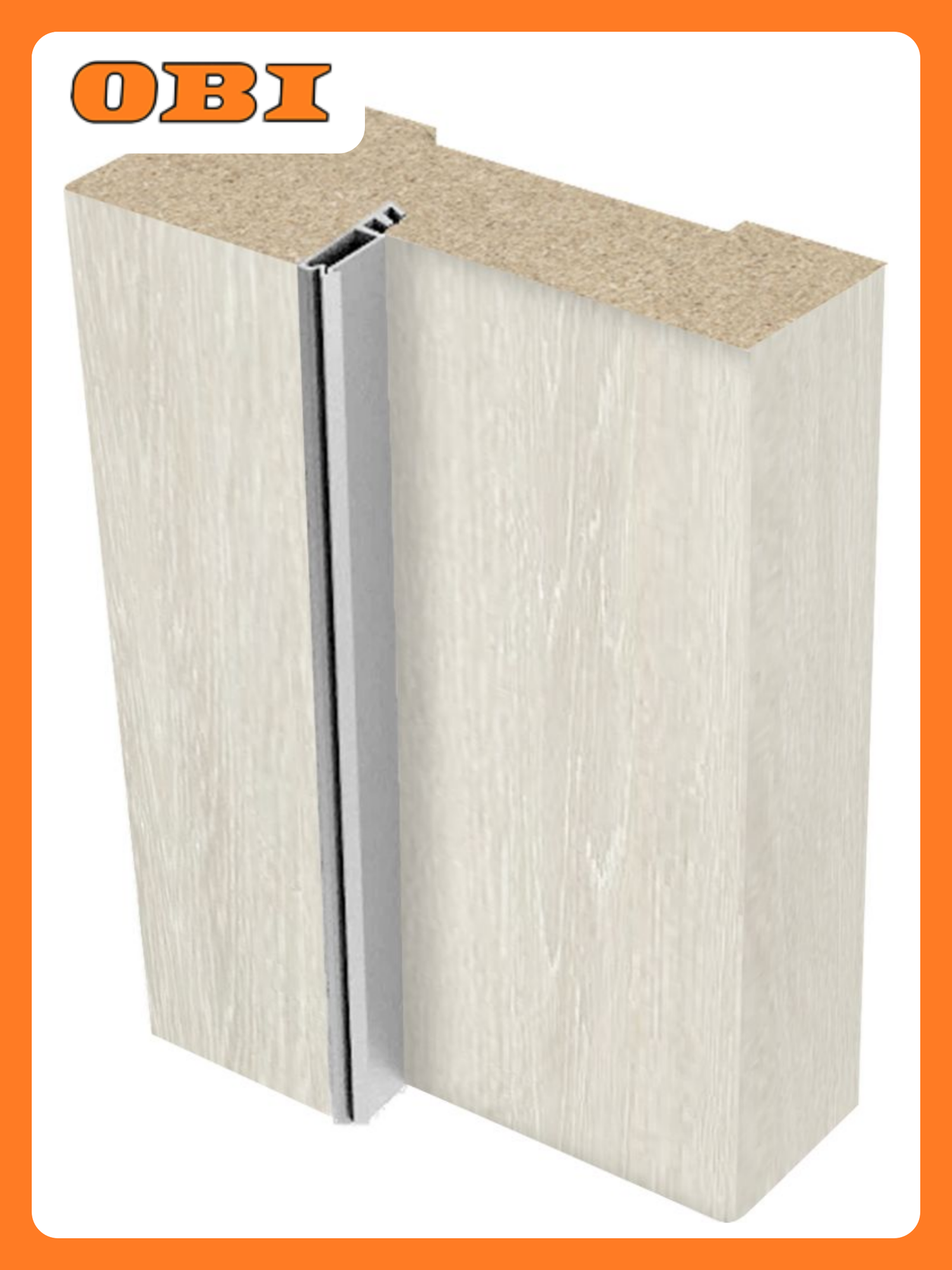 Дверная коробка Бавария стандарт Дуб шале капучино 2070х70х26 мм 2,5 шт