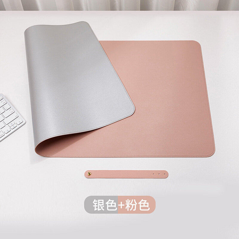 Офисный коврик для стола Extra Large, стандартный коврик для компьютера, большой водонепроницаемый кожаный коврик, письменный коврик с узором, цветной печатью и горячим тиснением логотипа