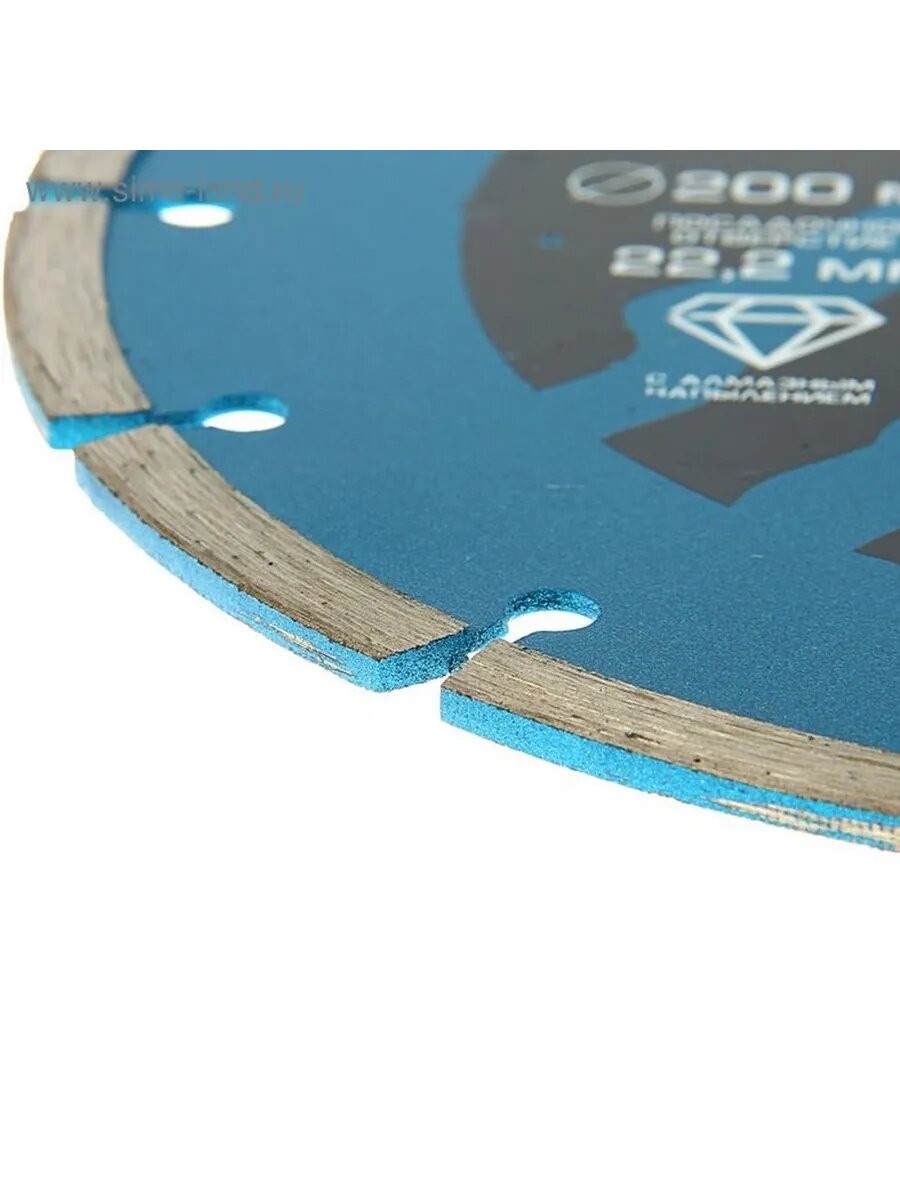 Сегментный алмазный диск для сухого реза