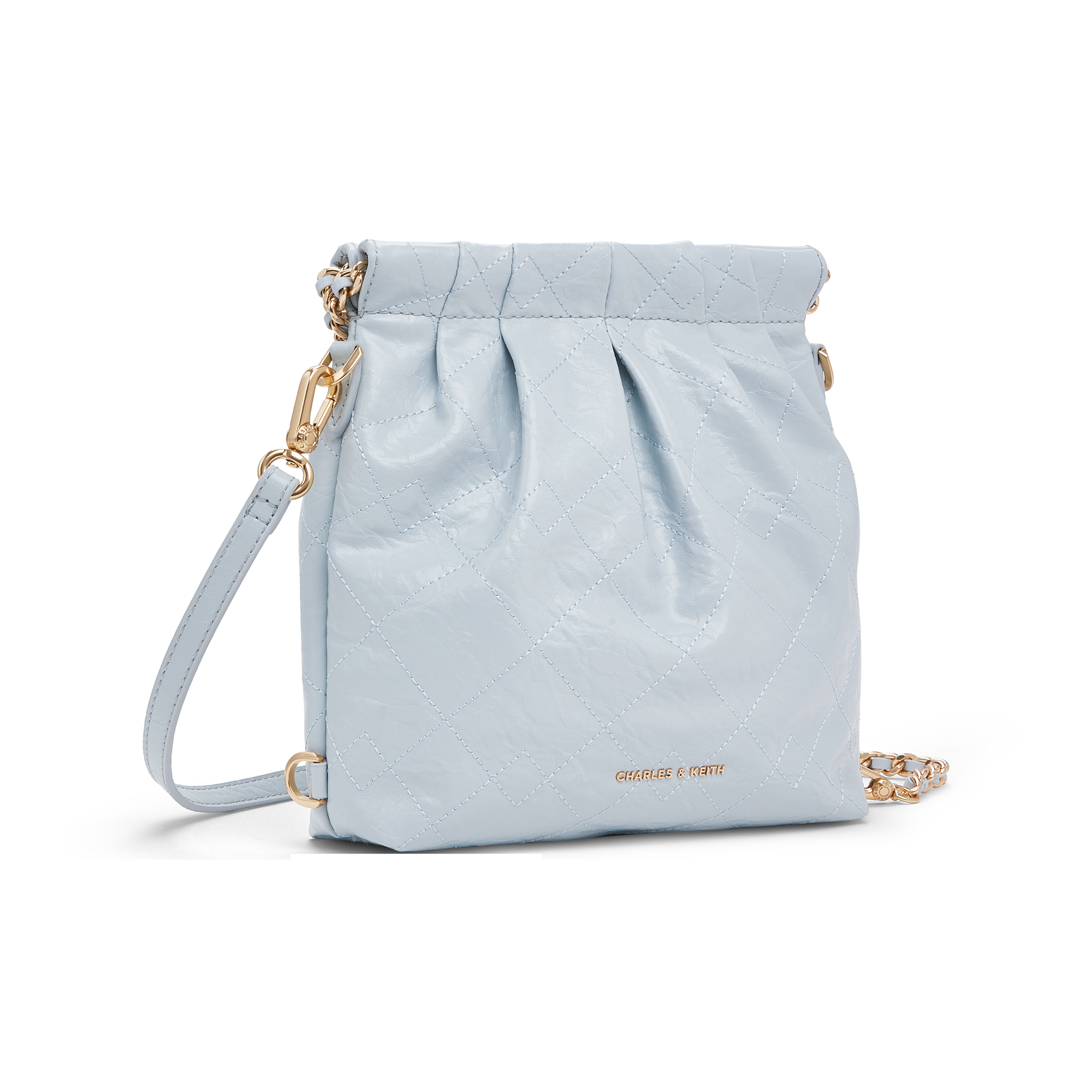 Сумка CHARLES & KEITH, фактура плетеная — фото 1