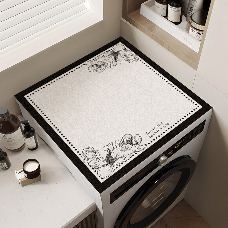 Чехол для стиральной машины SG, популярный, защитный коврик для столешницы, французский солнцезащитный водонепроницаемый пылезащитный чехол, чехол для холодильника, ткань для прикроватного столика