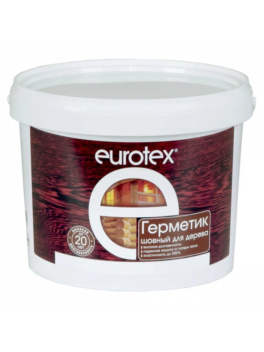 Герметик шовный для дерева акриловый, орех (0,6л)