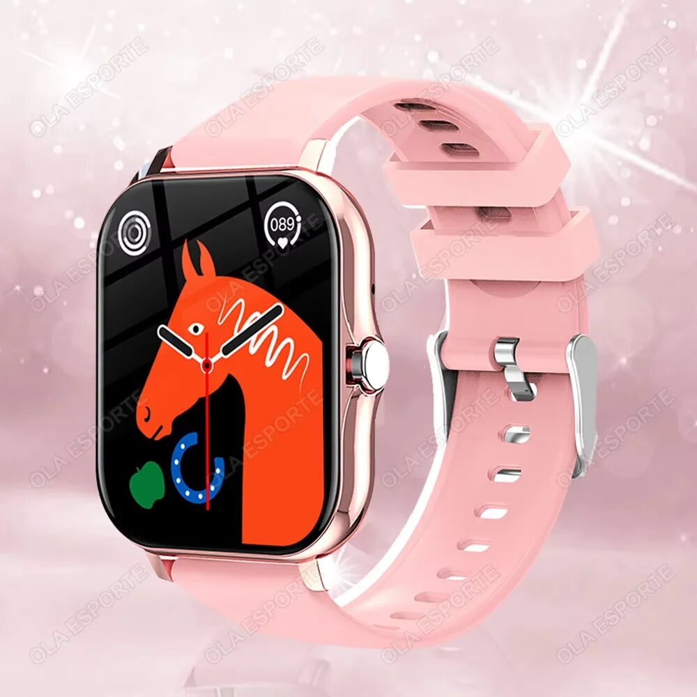 Розовые умные часы Amazfit Bip U Pro