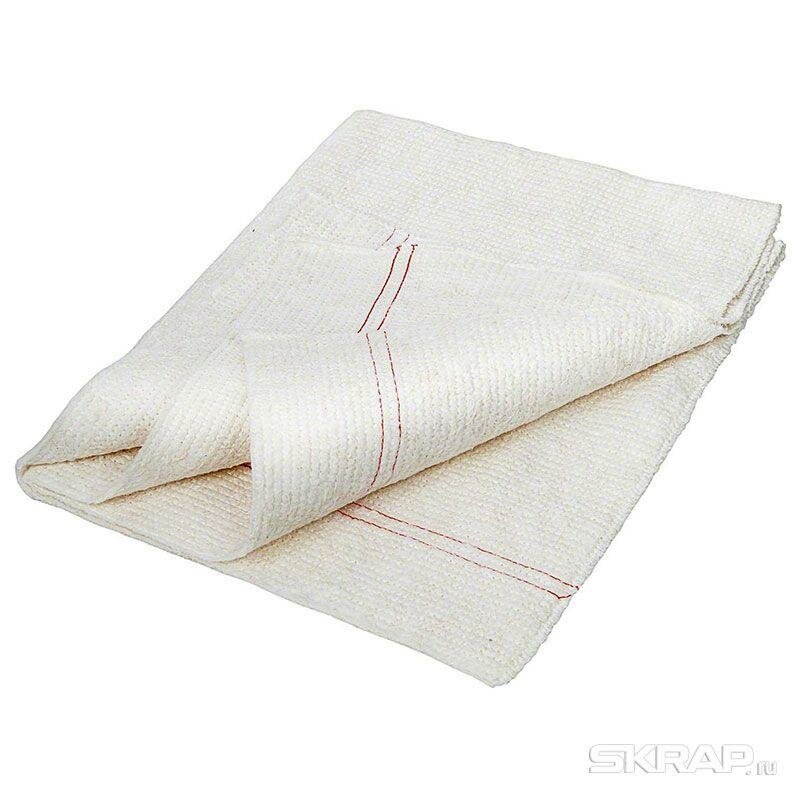 Тряпка для пола 50*70 хлопок рыжий КОТ