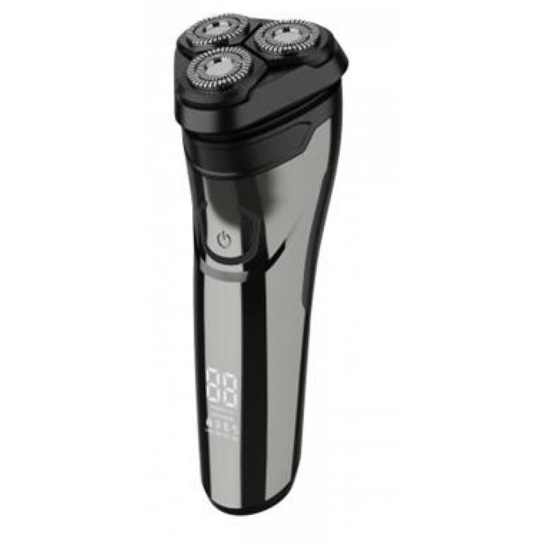 Бритва 5 ВТ 3 ножа аккум/сеть LED диспл влагозащ корпус USB зарядка