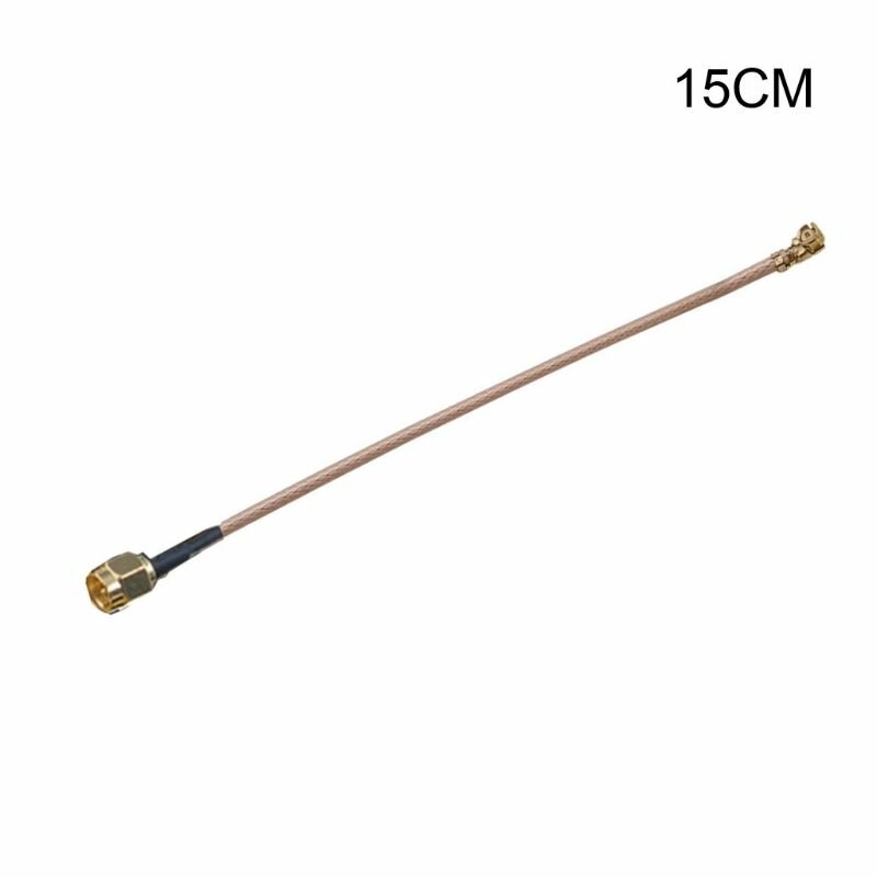 Кабель коаксиальный Wi-Fi RG178 с разъемом U. fl/IPX для беспроводных LAN устройств, SMA-J- I PEX-K - 15cm
