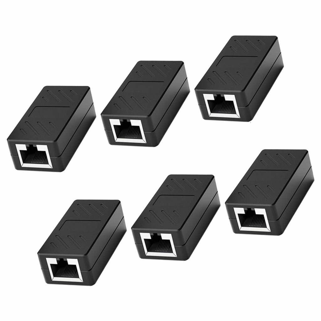 RJ45-удлинитель Gigabit Ethernet, 6шт