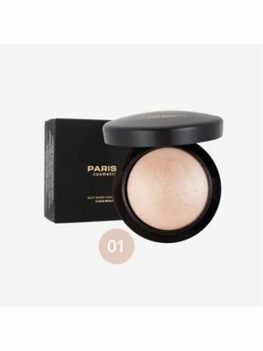 PARISA COSMETICS Хайлайтер для лица Backed Highlighter PHB-02 запеченный, 8 г, 01