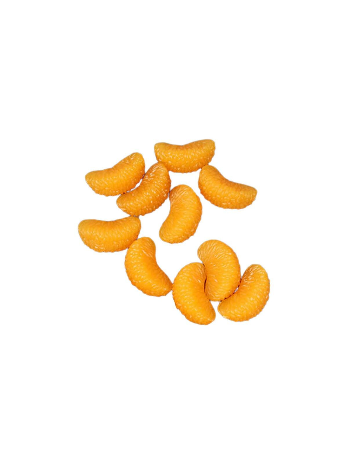 10ШТ Маленьких ломтиков искусственных фруктов Реалистичные ломтики киви Апельсина