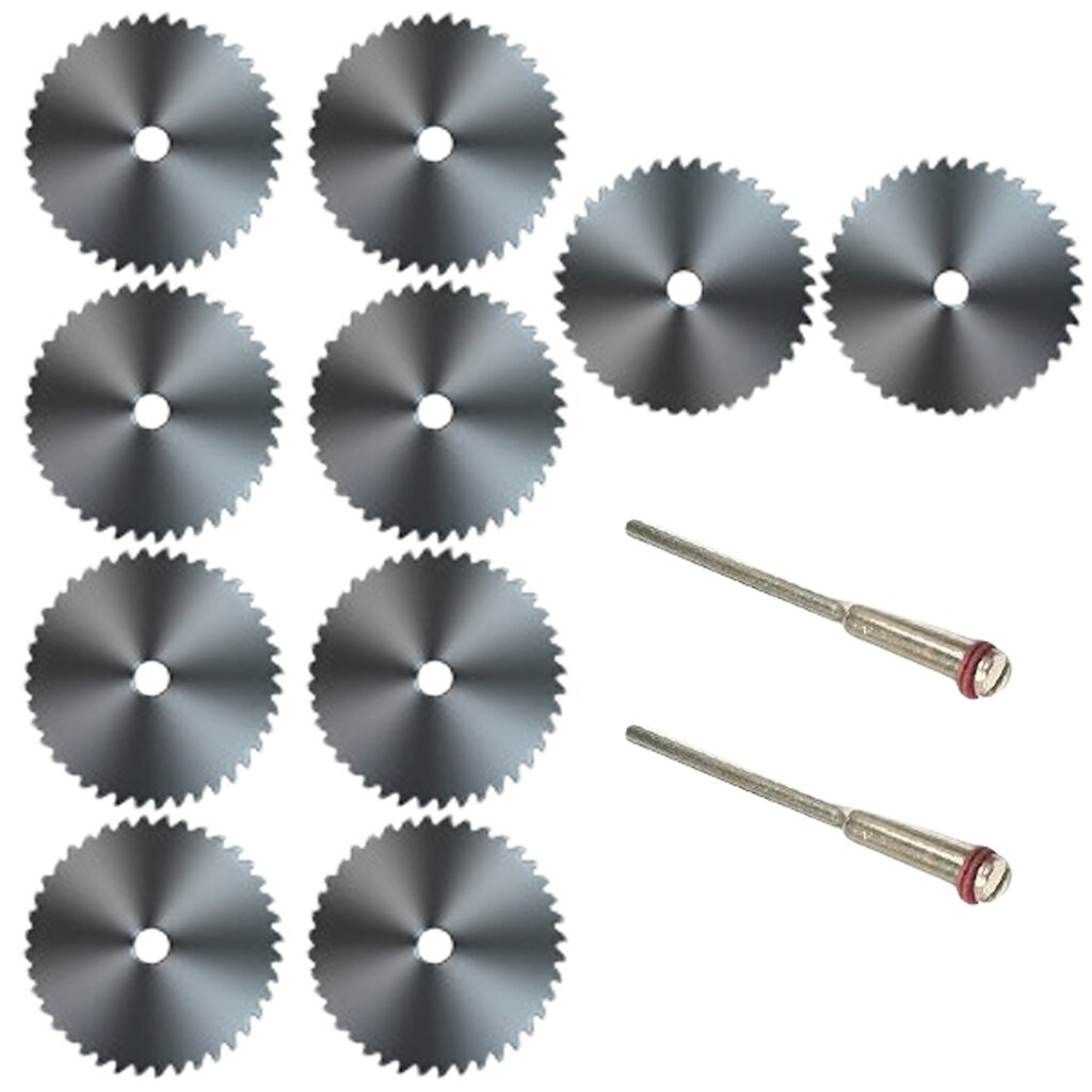 Миниатюрный Набор Циркулярных Ручных Пил Из Нержавеющей Стали С Электрическим Шлифовальным Режущим Диском Подходит для Вращающегося инструмента По Дереву и Металлу