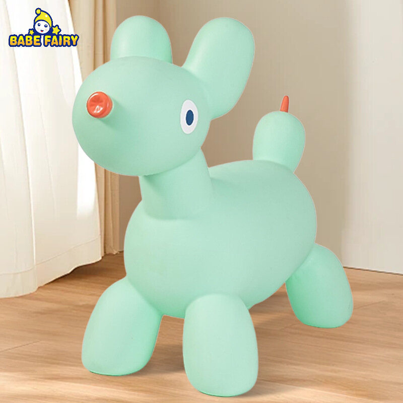 Надувная лошадь Барби Эльф, надувная игрушка для детей, прыгающий олень, оптовая резиновая лошадь, дропшиппинг