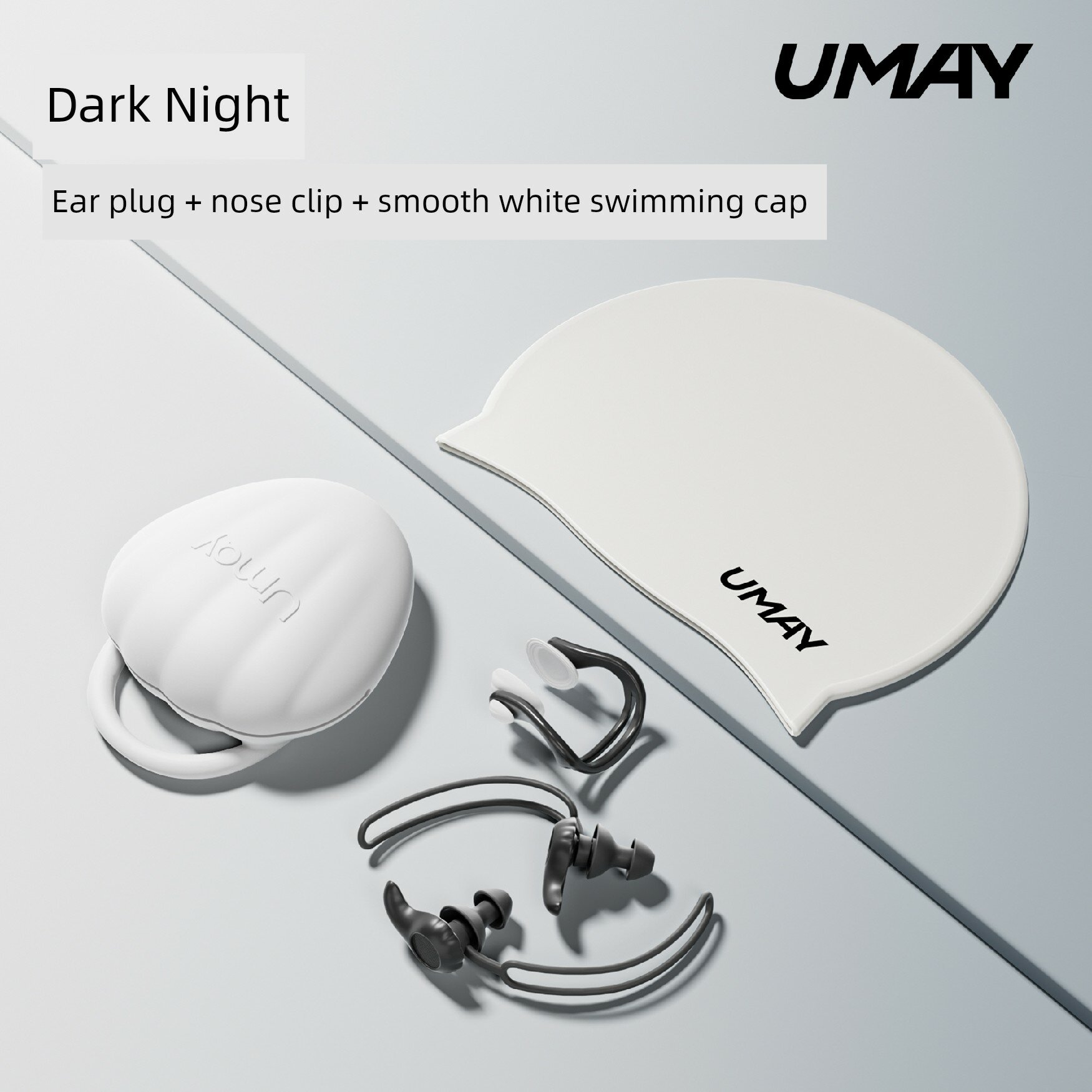 Силиконовые беруши для плавания, водонепроницаемые, профессиональная защита ушей от проникновения воды, детский зажим