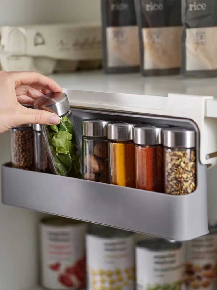 JosephJoseph органайзер для кухонных шкафов для специй, хранение без бутылок, 85146