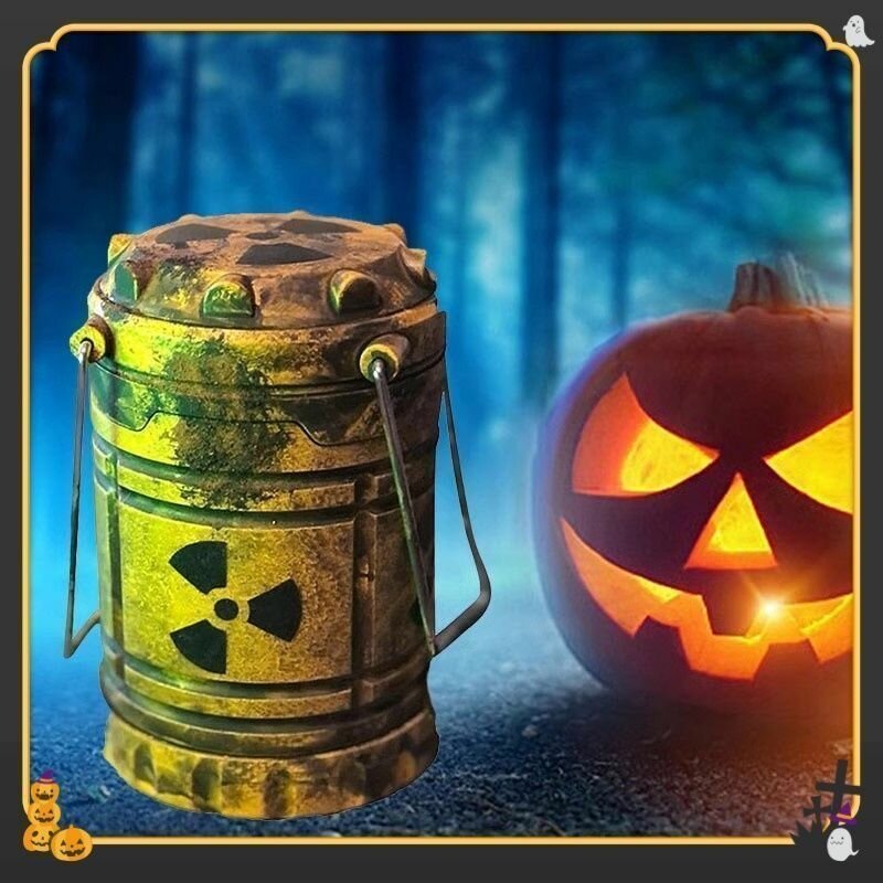 Мини-фонарь в виде ядерного реактора, игрушечный ручной фонарь для кемпинга в стиле ретро