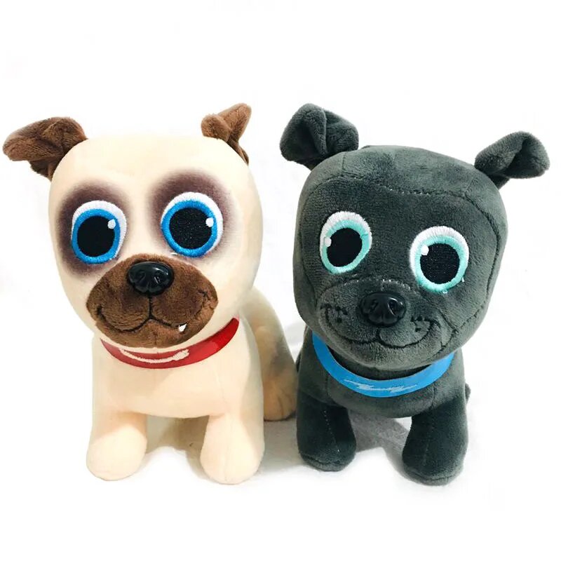 Мягкая игрушка Puppy Dog Pals Бинго и Ролли 20 см Бирюзовый, 2pcs per set