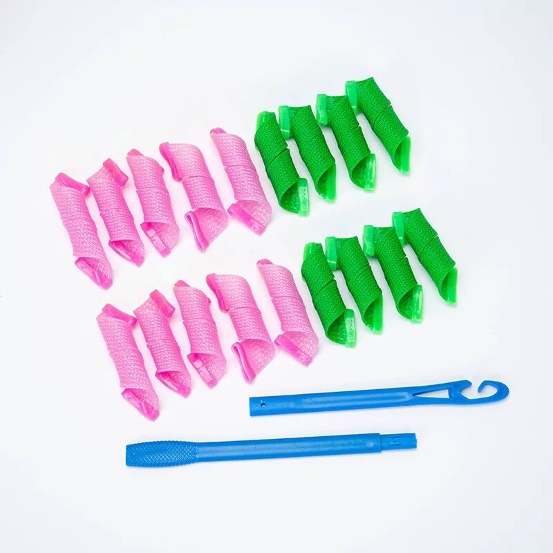 Детский прибор для завивки волос, прибор для завивки без нагрева, прибор для завивки для ленивых, не повреждает волосы,